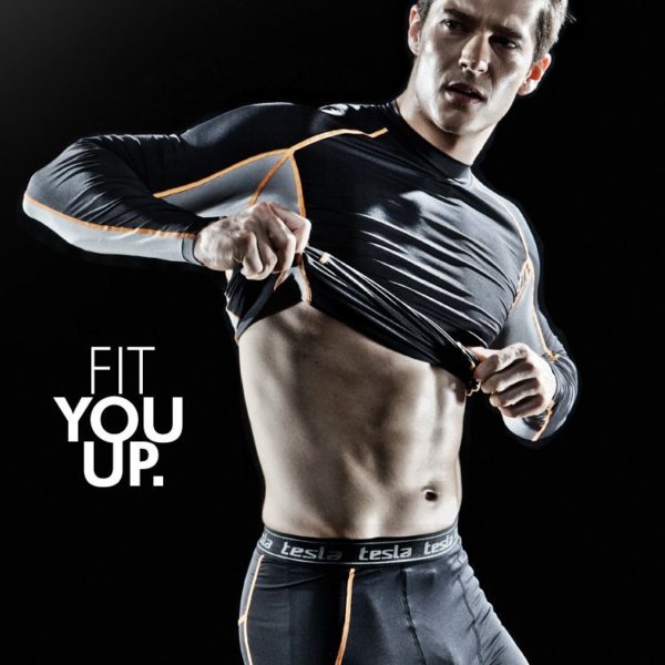 Tesla Men's Winter Thermal Compression Pants - Electric Socks