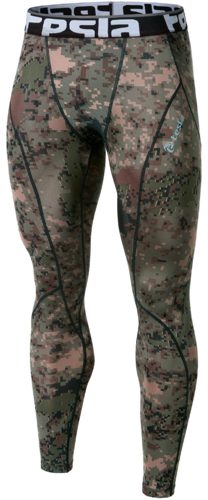 Tesla Men's Winter Thermal Compression Pants - Electric Socks