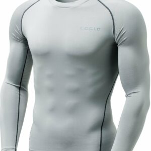 Tesla Men's Winter Thermal Compression Shirt (Long-Sleeve) - Electric Socks