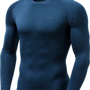 Tesla Men's Winter Thermal Compression Shirt (Long-Sleeve) - Electric Socks
