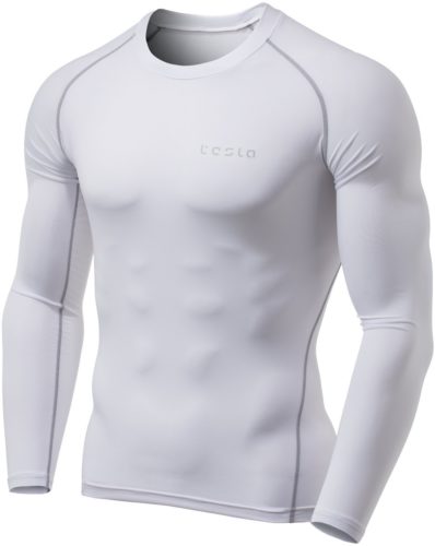 Tesla Men's Winter Thermal Compression Shirt (Long-Sleeve) - Electric Socks