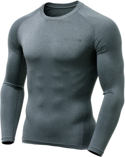 Tesla Men's Winter Thermal Compression Shirt (Long-Sleeve) - Electric Socks