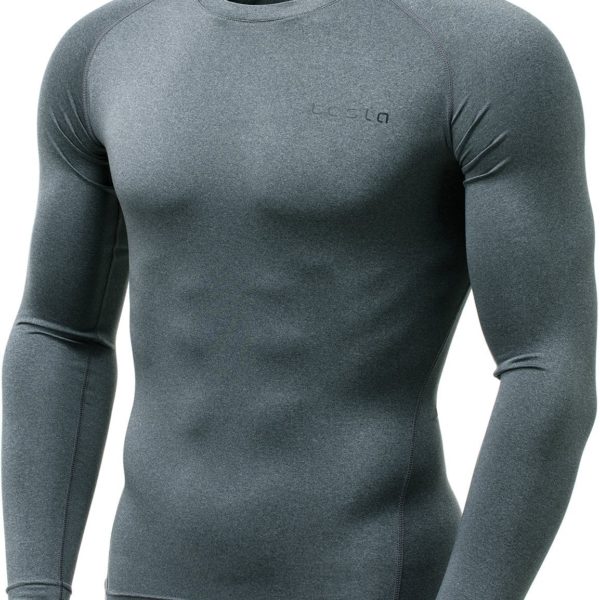 Tesla Men's Winter Thermal Compression Shirt (Long-Sleeve) - Electric Socks